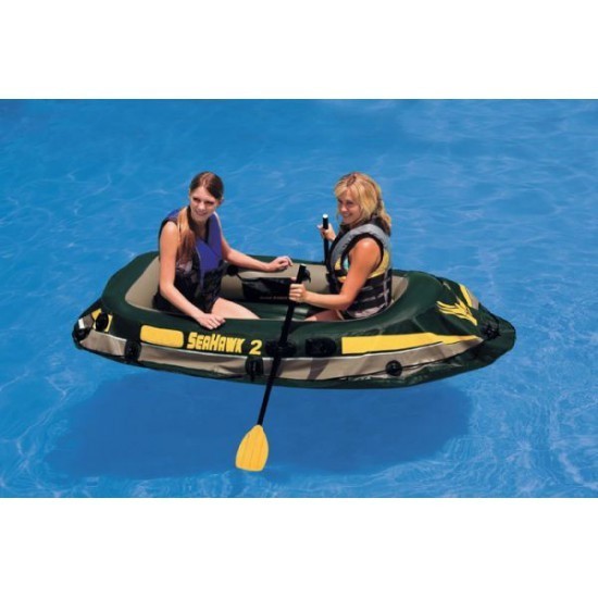 Barca gonflabila pentru 2 persoane Seahawk II Intex 68346 la pret mic ...